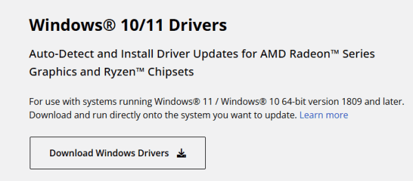 AMD High Definition Audio Device Driver Download for Windows 11 ...