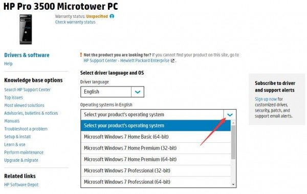 2 Ways to Download HP Pro 3500 MT PC Drivers - Driver Easy