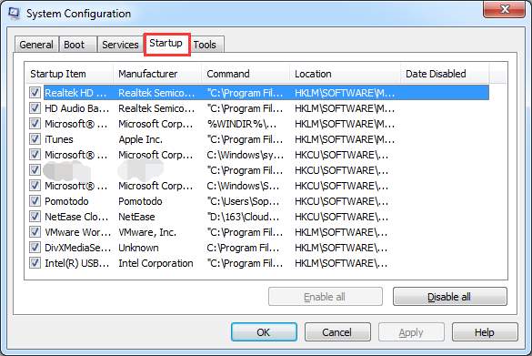 How to Disable or Enable Startup Programs in Windows 7 - Driver Easy