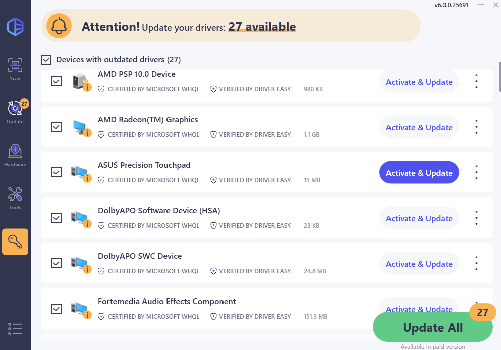ASUS Touchpad Not Working on Windows 10 [SOLVED] - Driver Easy