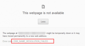 ERR_NAME_RESOLUTION_FAILED in Chrome Windows 10 [Solved] - Driver Easy