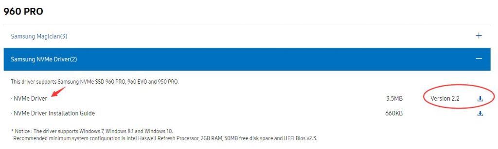 Samsung NVMe Driver Download Easily & Quickly - Driver Easy