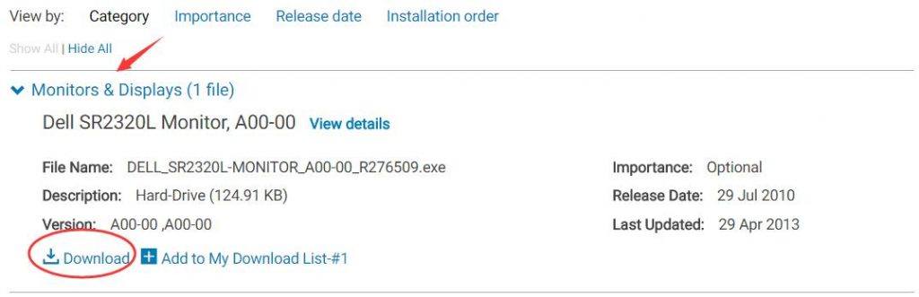 Dell Monitor Driver Download & Update Easily - Driver Easy