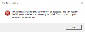 The Windows Installer Service Could Not Be Accessed Error [Fixed ...