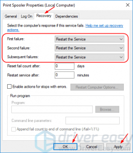 How to Fix Print Spooler Keeps Stopping on Windows 10 & 7 - Driver Easy