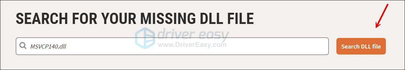 How to Fix 'MSVCP140.dll Is Missing' The Right Way - Driver Easy