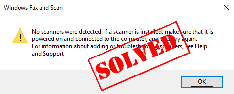 No Scanners Were Detected [Best Solutions] - Driver Easy