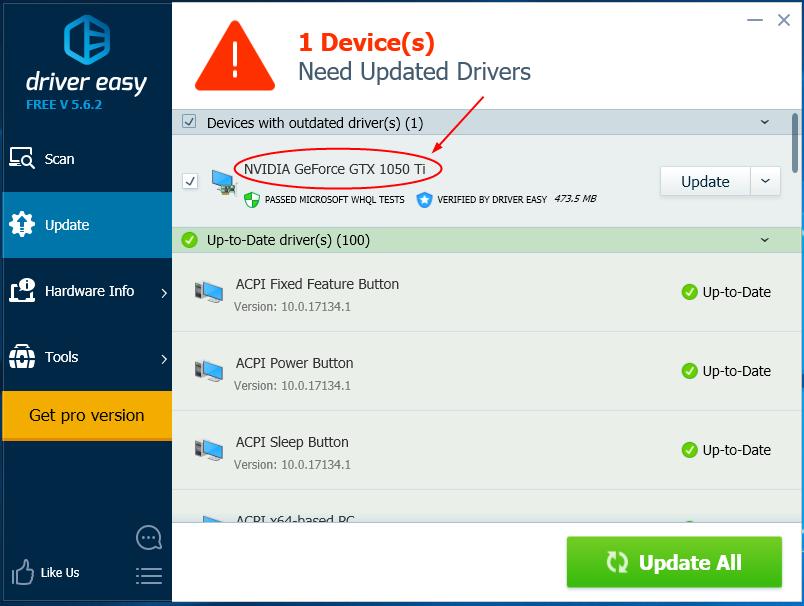 GTX 1050 Ti Driver Download & Update for Your Better Gaming Experience ...
