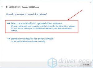 How to update AMD RX 580 drivers (2025) - Driver Easy