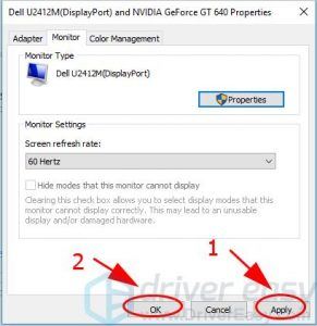 [FIXED] The current input timing is not supported by the monitor ...