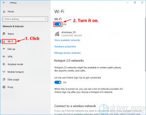[SOLVED] Wi-Fi not working on Windows 10 laptop - Driver Easy