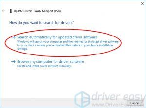 [SOLVED] WAN Miniport Driver Issues on Windows 11, 10 - Driver Easy