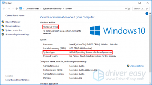 How To Check Windows Version [easily] - Driver Easy