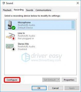 Test Microphone Windows 10 [Step by Step] - Driver Easy