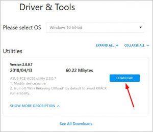 Asus network driver download and update for Windows - Driver Easy