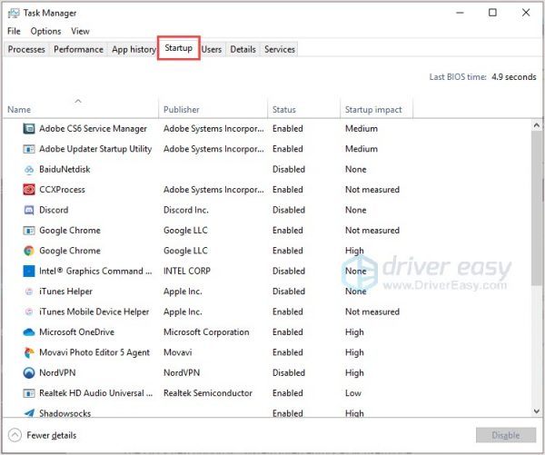 Solved Windows Could Not Connect To The System Event Notification Service Service Driver Easy