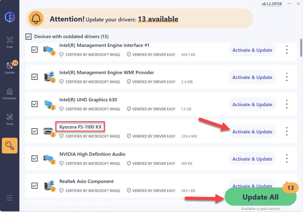 KYOCERA Printer Drivers Download and Install for Windows 11/10/8/7 ...