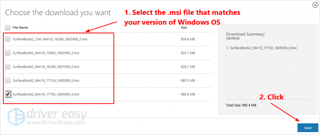 Surface Book 2 drivers download & update [Easily] - Driver Easy