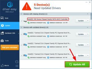 Update Standard SATA ACHI Controller Driver Easily - Driver Easy