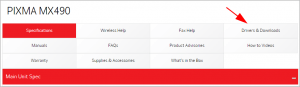 Canon MX490 Driver Download & Update for Windows - Driver Easy