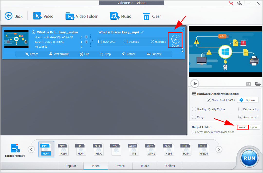 How to Convert WEBM to MP4 - Quickly & Easily - Driver Easy