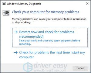 [Solved] STOP: 0x0000001A Blue Screen Error Code - Driver Easy