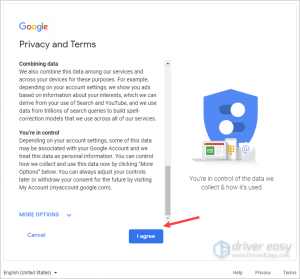 Create your Google account | step by step - Driver Easy