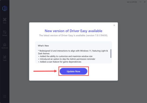Update Driver Easy - Driver Easy