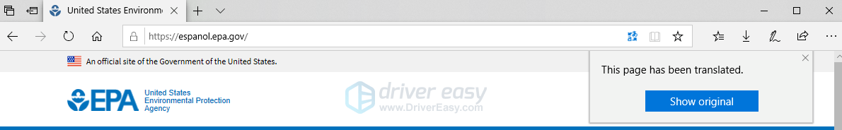 Translating a webpage in Chrome, Firefox and Edge, Easily! - Driver Easy