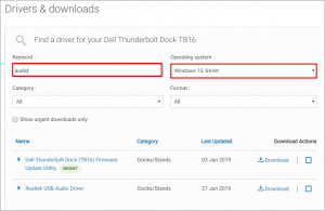 Dell Thunderbolt Dock TB16 Drivers Download & Update - Driver Easy