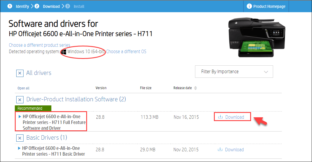 How to Download & Install HP Officejet 6600 Driver - Driver Easy