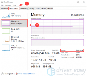 How to Check Your Real RAM Speed on Windows 10/11 - Driver Easy