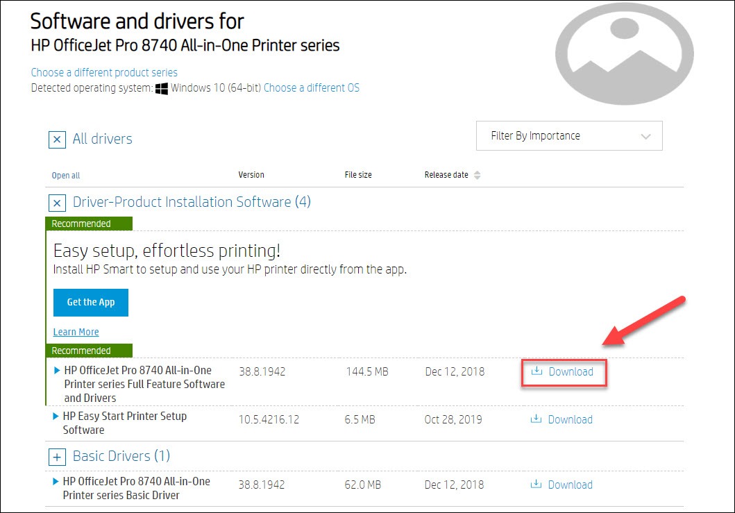 Download HP OfficeJet Pro 8740 Driver | Windows 11/10/8 - Driver Easy