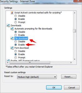 Fixed: Your current security settings do not allow this file to be ...