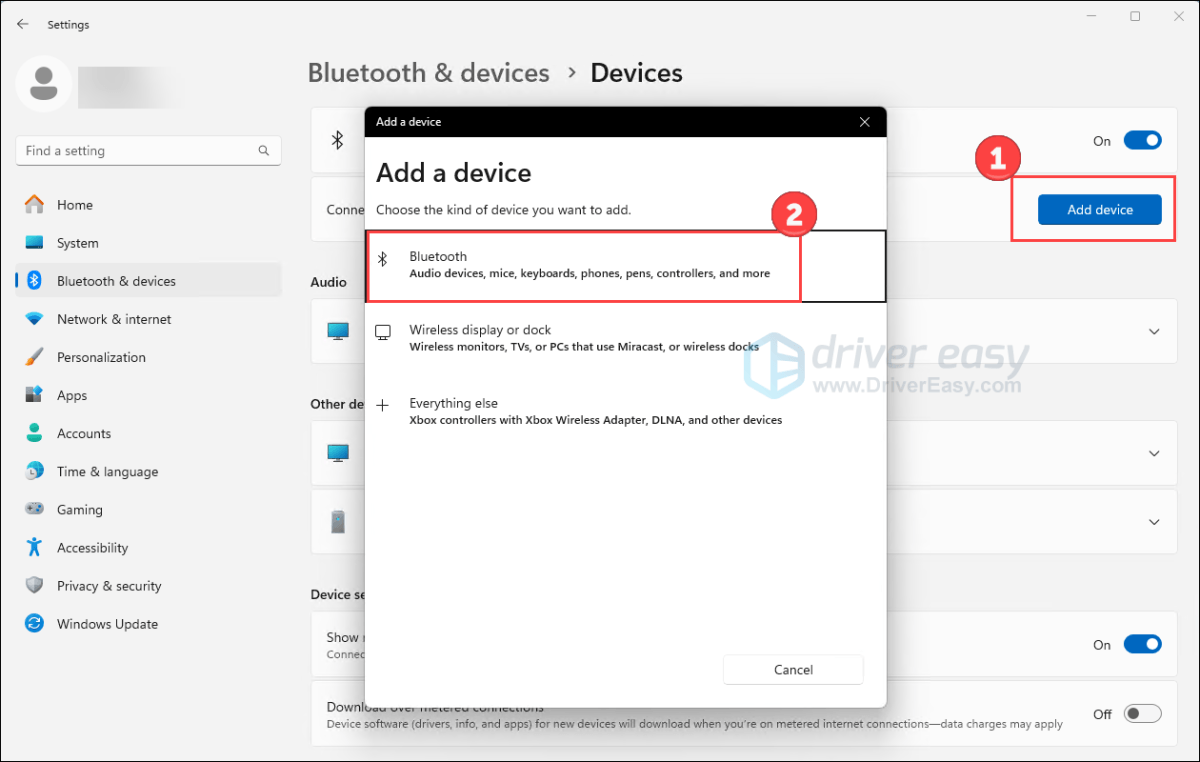 [Fixed] Bluetooth not detecting devices on Windows 10/11 - Driver Easy