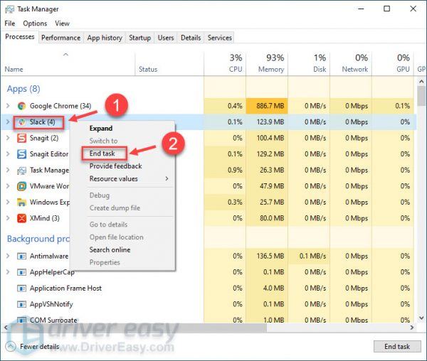 [fixed] Application Exe Has Stopped Working Driver Easy