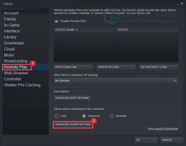 Steam Remote Play Not Working? Try these fixes! - Driver Easy