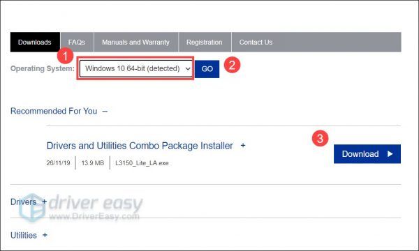Download & Update Epson L3150 Driver | Windows 11, 10, 8, 7 - Driver Easy