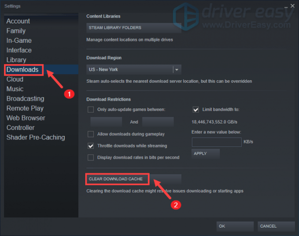 [Fixed] An Error Occurred While Installing/ Updating Steam Games - Driver Easy