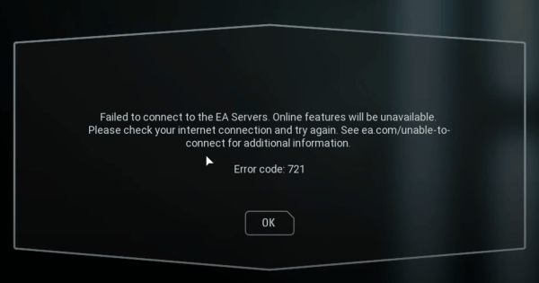 [SOLVED] Battlefront II Failed to Connect to EA Servers or Error 721 ...