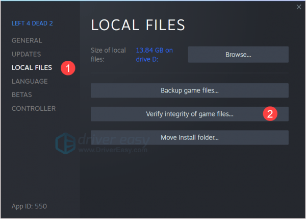 [SOLVED] Left 4 Dead 2 Crashing - Driver Easy