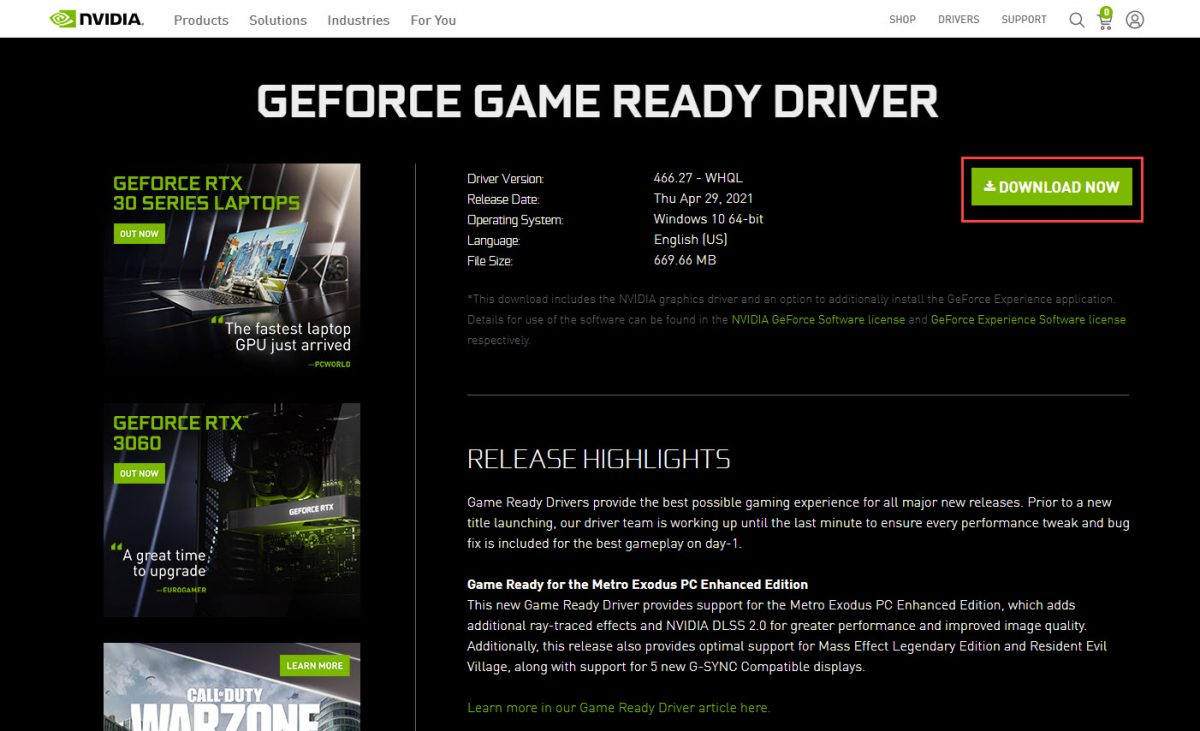 NVIDIA GEFORCE GTX 980 Ti Driver [Download] - Driver Easy