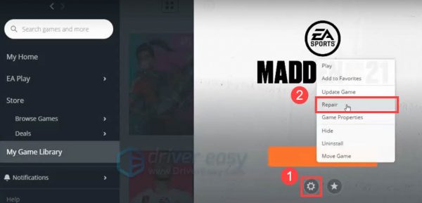[SOLVED] Madden 21 Loading Screen Freeze - Driver Easy
