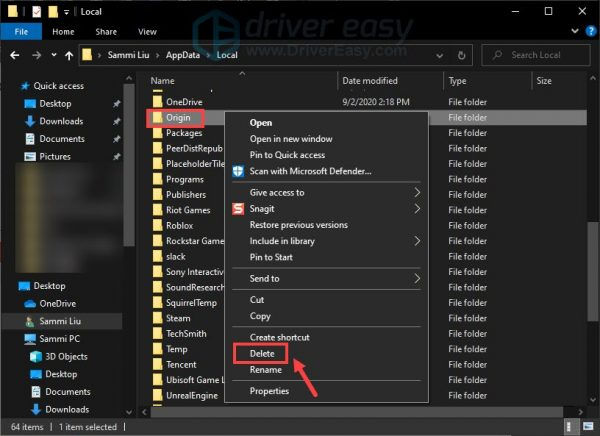 Fix Error "There is a problem with your game's setup" | Origin Games - Driver Easy