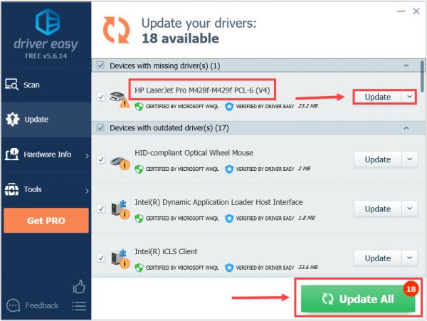 HP Printer Driver Download & Update for Windows 10, 11 - Driver Easy