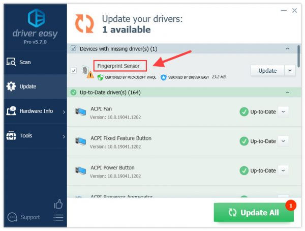 [SOLVED] Windows Fingerprint Reader Not Working - Driver Easy