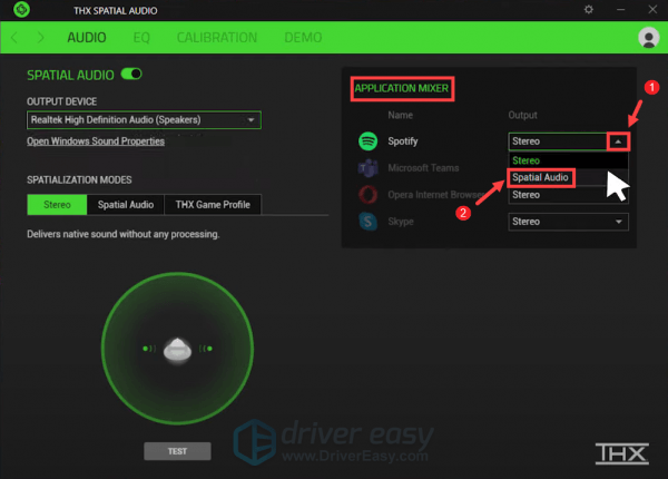 [SOLVED] THX Spatial Audio Not Working on Windows 11/10 - Driver Easy