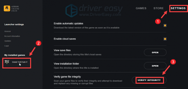 Solved Unable To Launch Game Please Verify Your Game Data Driver Easy