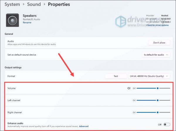 [SOLVED] Windows 11 Audio Not Working - Driver Easy