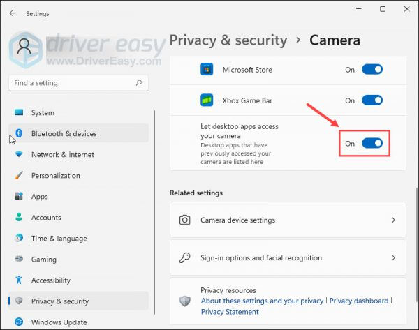 [SOLVED] Camera Not Working on Windows 11/10 - Driver Easy